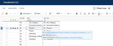 Dropdown List Alternative with Automatic List Update and Dynamic List ...