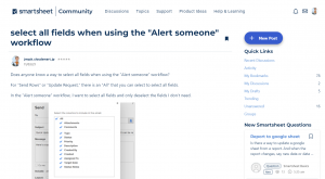 smartsheet | Community 日本ユーザーへの紹介コーナー - Cloudsmart LLC